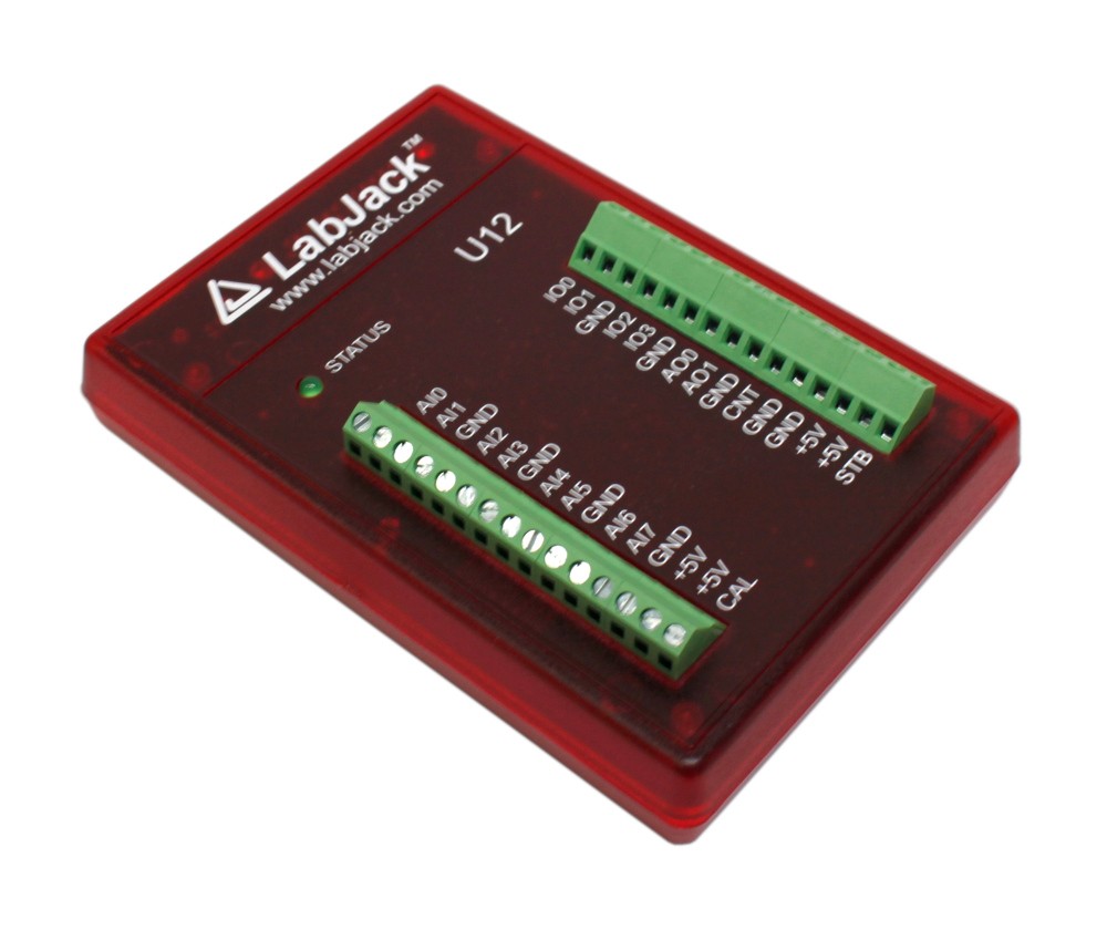 Ocean Controls > LabJack Modules > LabJack U12 USB Data Acquisition Module