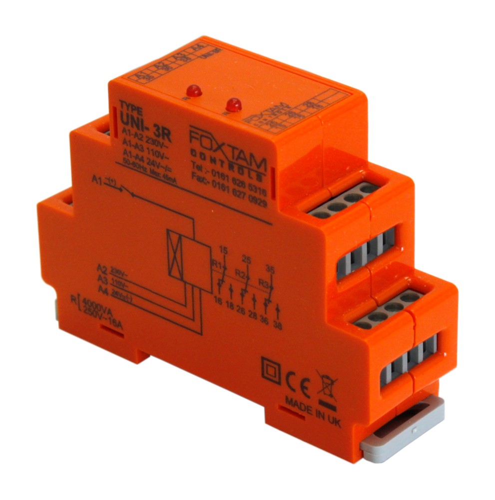Ocean Controls > DIN Rail Mount > Modular Power Relays, 3PCO